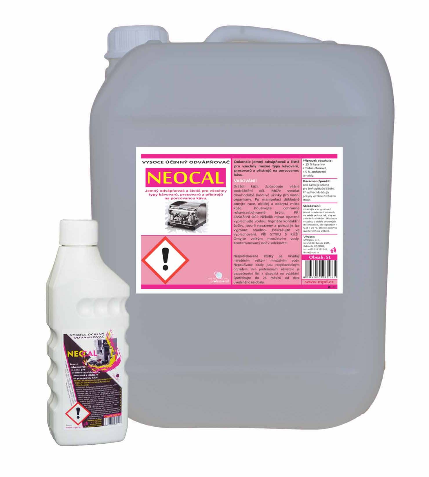 MPD NEOCAL odvápňovač 500ml, NEOCAL500PE | Speciální |Simply Clean s.r.o.